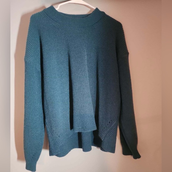 Hemish | Sweaters | Hemish Cropped Sweater Used X2x Blue | Poshmark